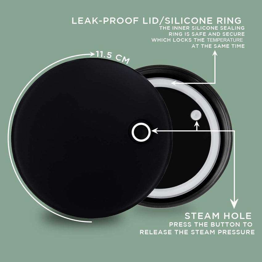 Sambar Jar Vacuum Insulated Food Jar – pebirds-peacocks